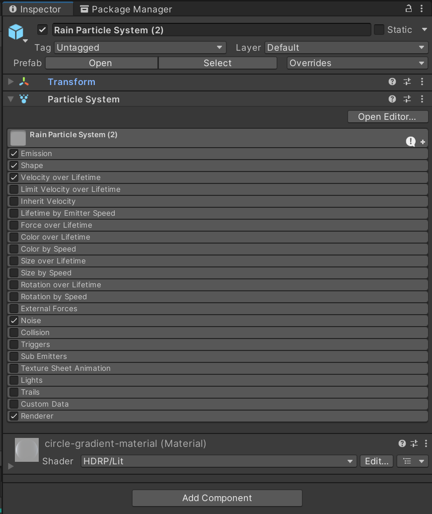 Rain, raindrops, puddles, and water in Unity HDRP – Extra Ordinary, the ...