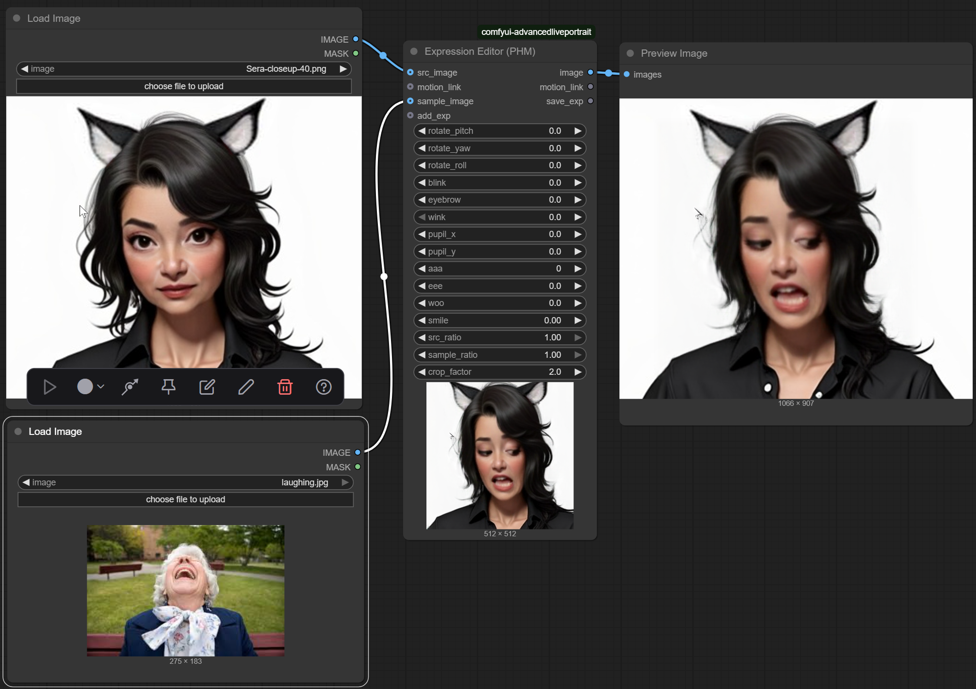 ComfyUI Expression Editor for Consistent Characters – Extra Ordinary ...